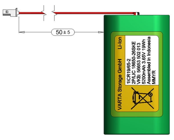 2P/LIC18650-26SKE | VARTA AG